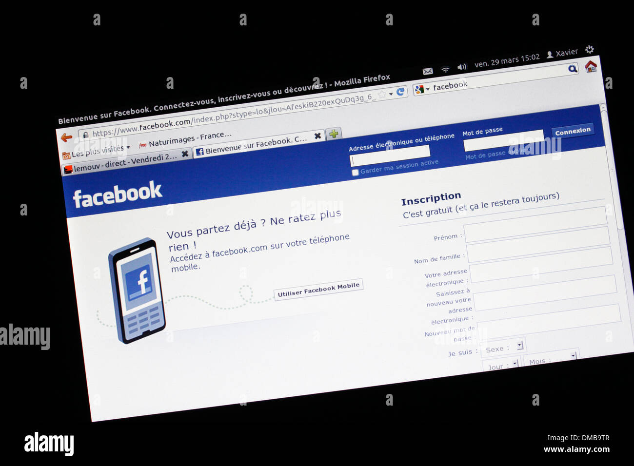 Facebook european hi-res stock photography and images - Alamy