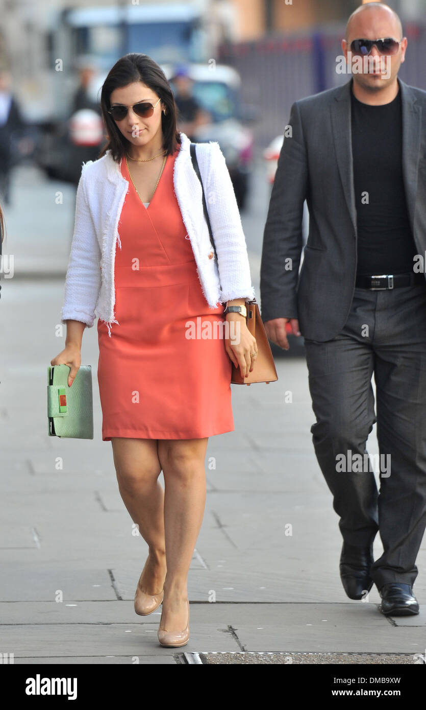 Nur Nadir wife of businessman Asil Nadir arrives at Old Bailey for her ...