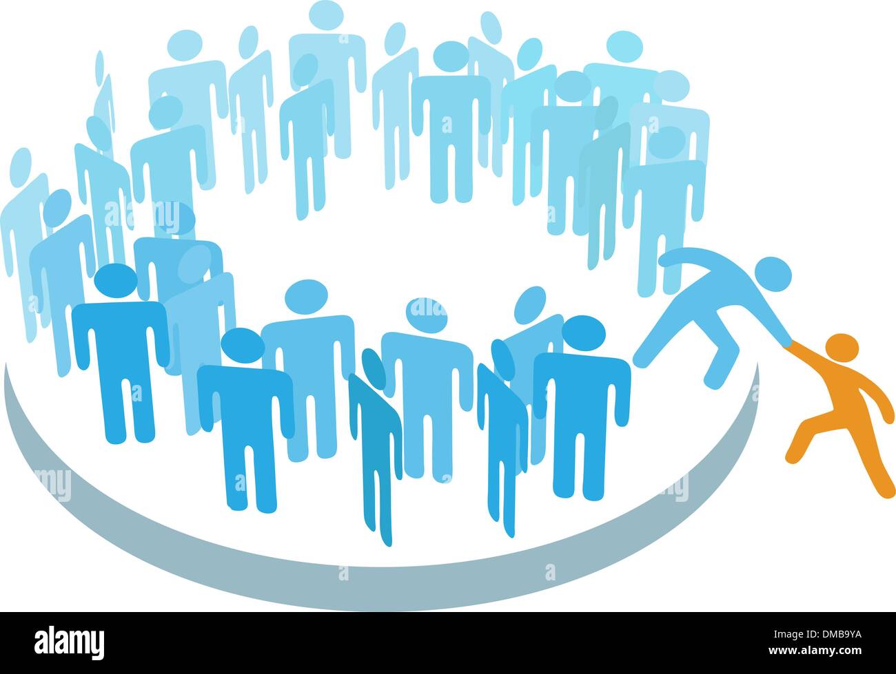 New employee welcome Stock Vector Images - Alamy