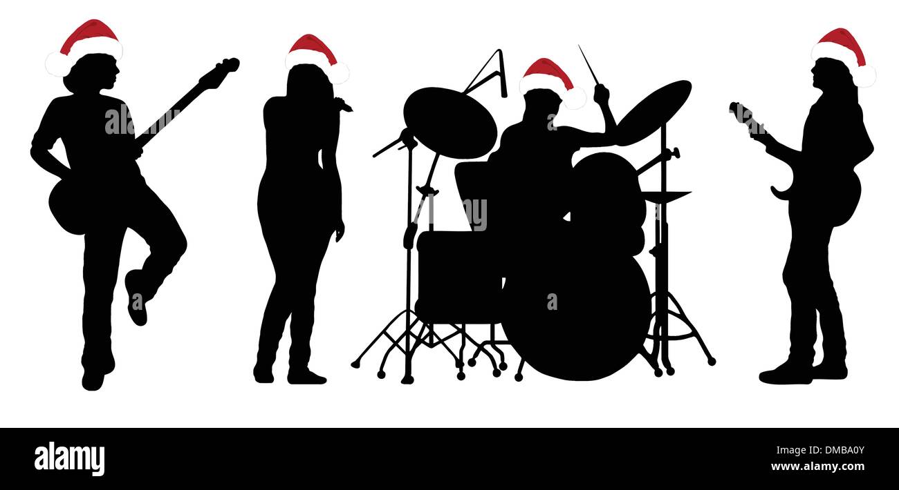 Vector illustration woman singing on hi-res stock photography and ...