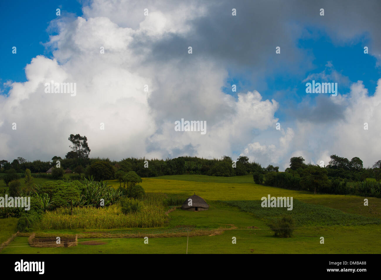 Highland landscape, Ethiopia Stock Photo - Alamy
