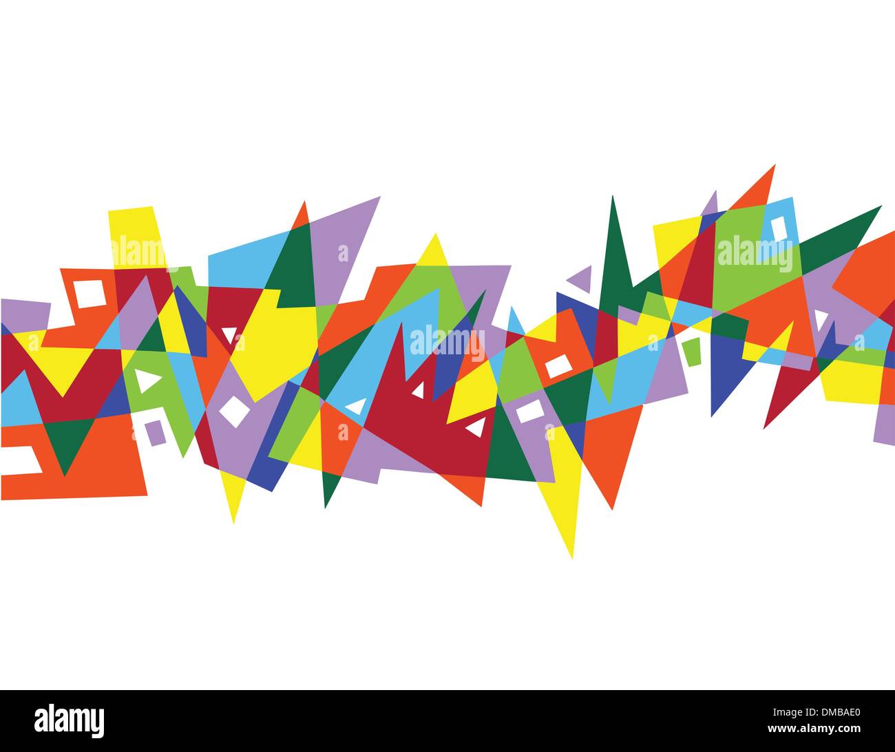 Geometric shapes color pattern hi-res stock photography and images - Alamy