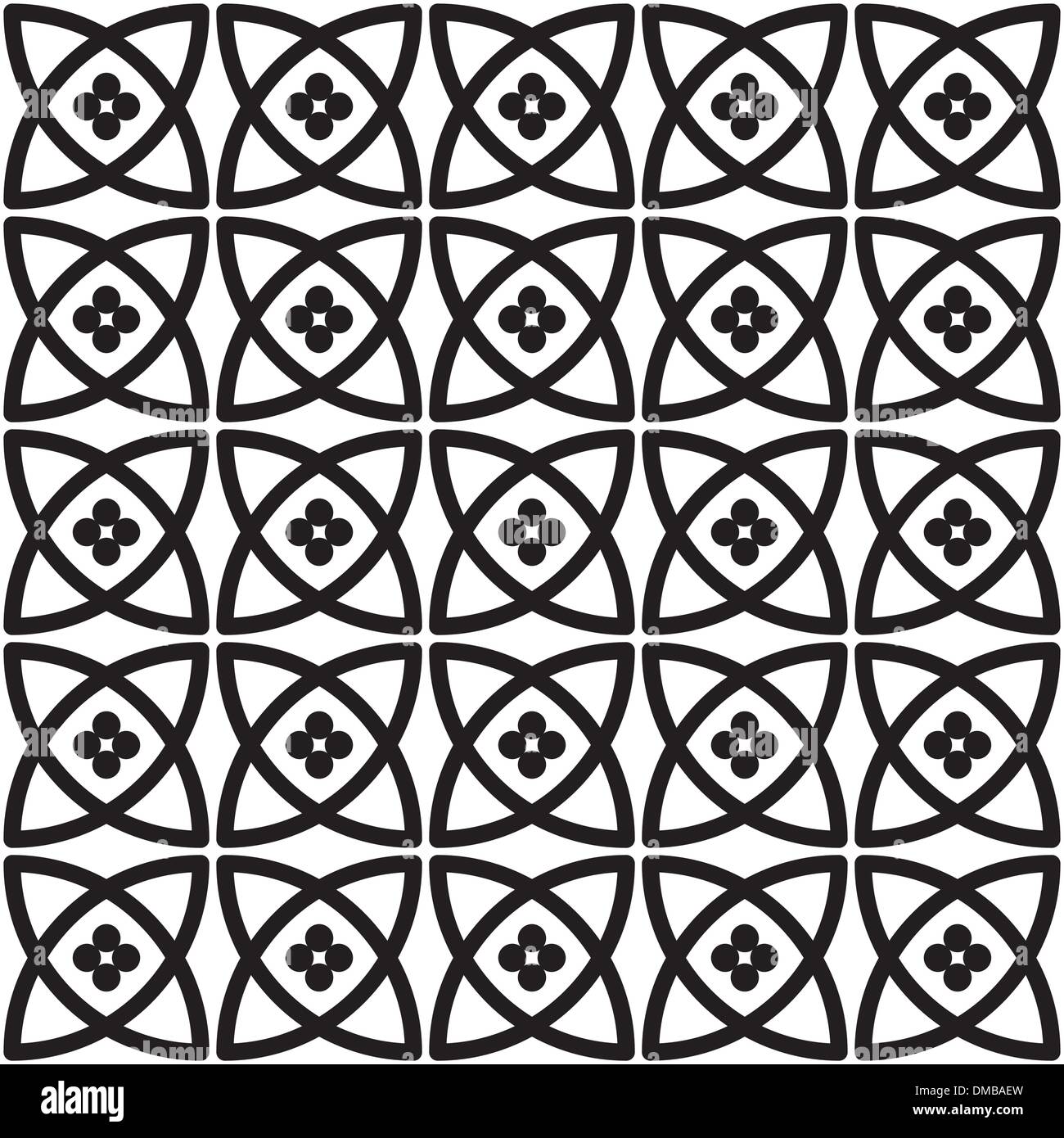 seamless monochrome pattern (vector Stock Vector Image & Art - Alamy
