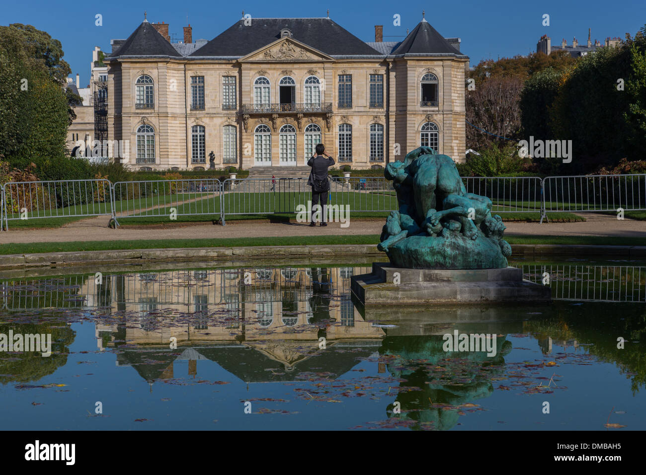 SCULPTURE OF UGOLINO AND HIS SONS IN THE GARDENS OF THE MUSEUM, CREATED ...