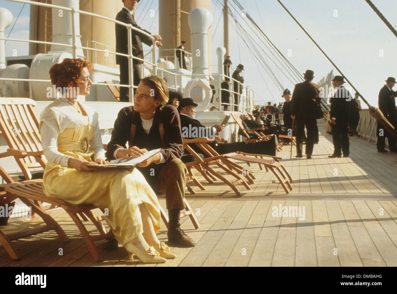 TITANIC 1997 Twentieth Century Fox film with Kate Winslet and Leonardo ...