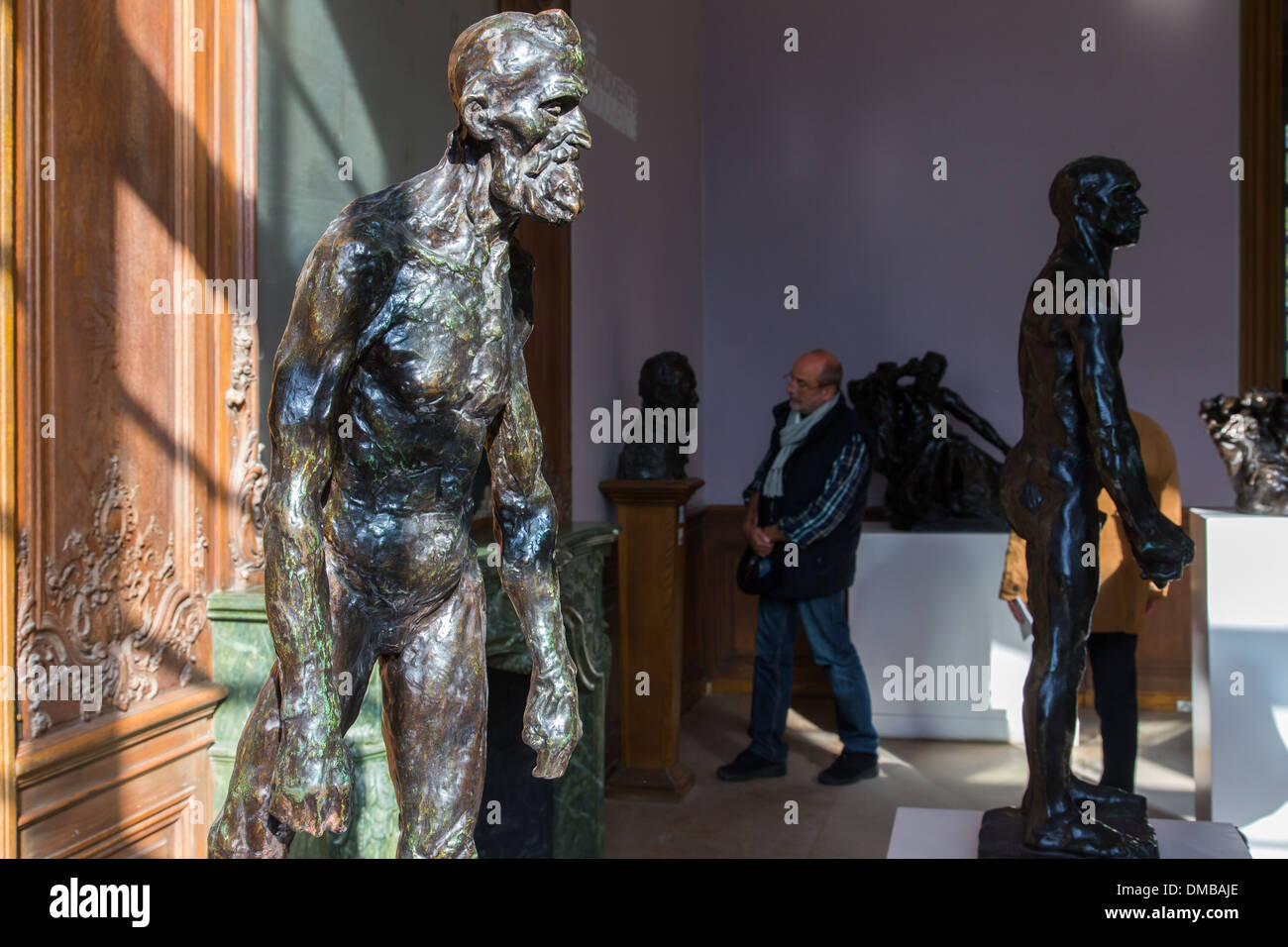 STATUES INSIDE THE RODIN MUSEUM, CREATED IN 1916 BY AUGUSTE RODIN, THE ...