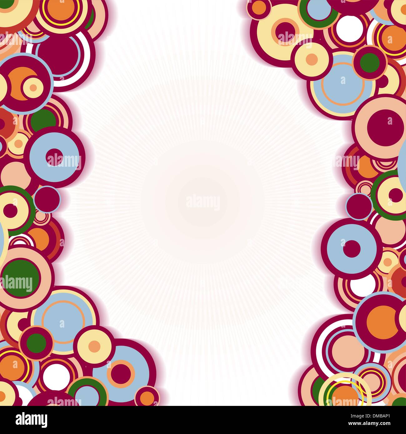 Abstract frame with circles Stock Vector Image & Art - Alamy