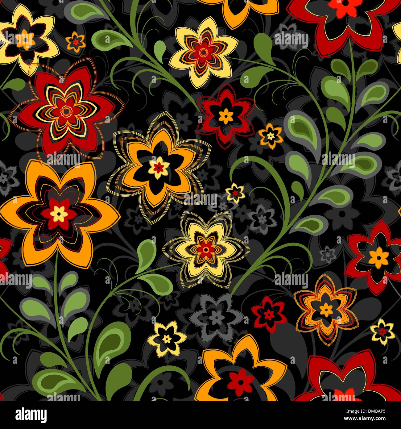 Black pattern hi-res stock photography and images - Alamy