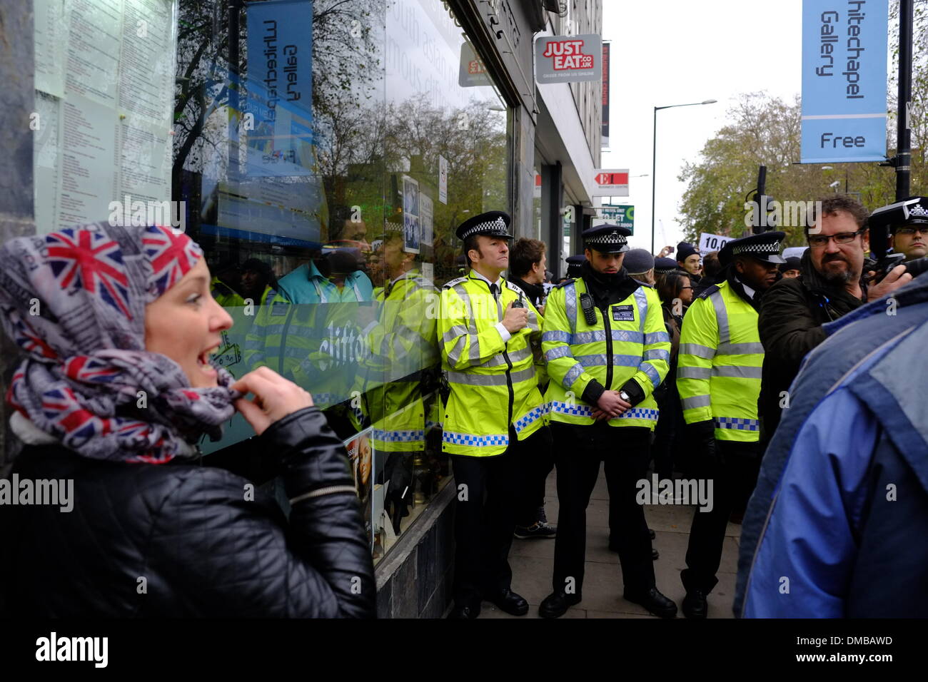 Muslim Extremist March Brick Lane High Resolution Stock Photography and ...
