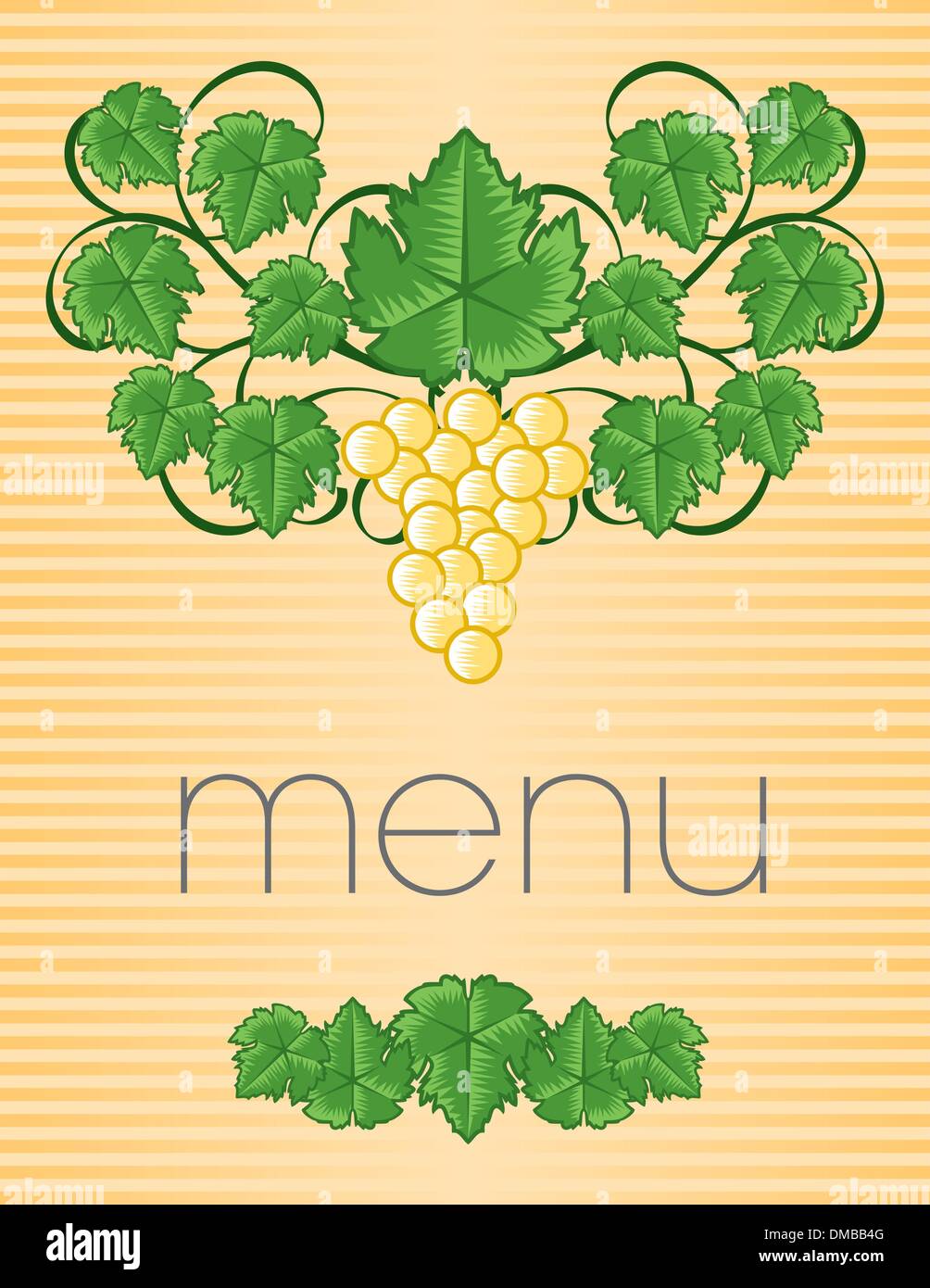 Vintage Menu Cover Design Template Stock Vector Image & Art - Alamy