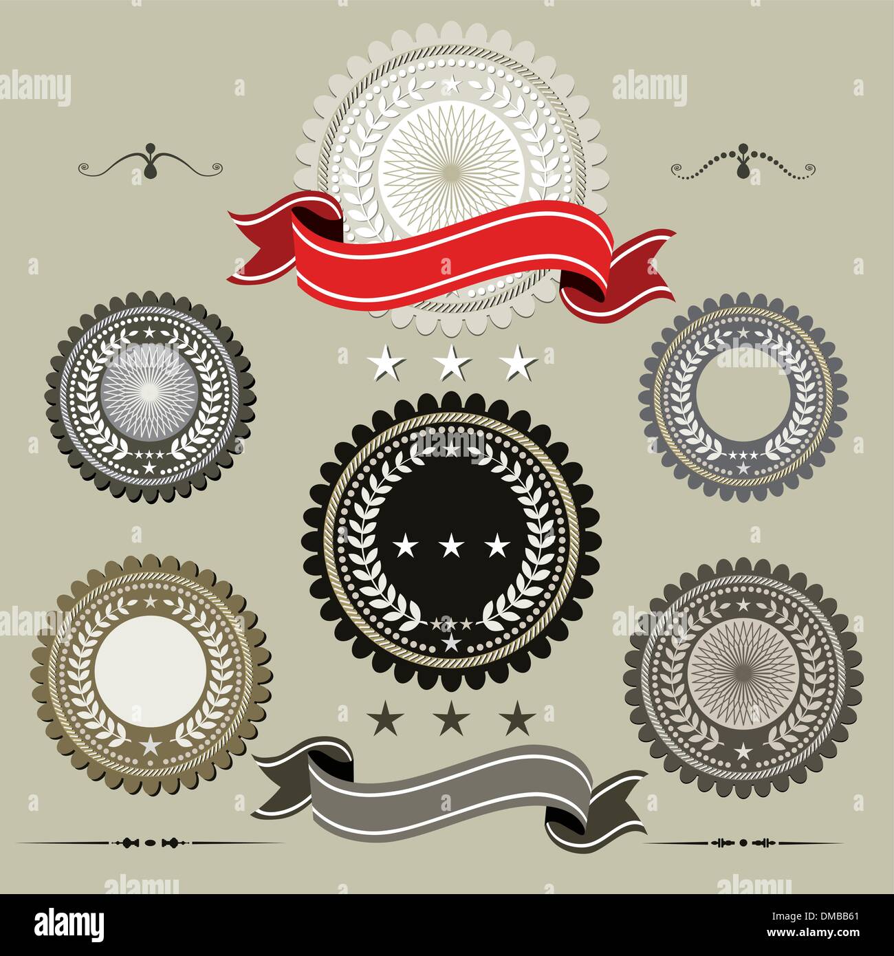 Set of seals Stock Vector Image & Art - Alamy