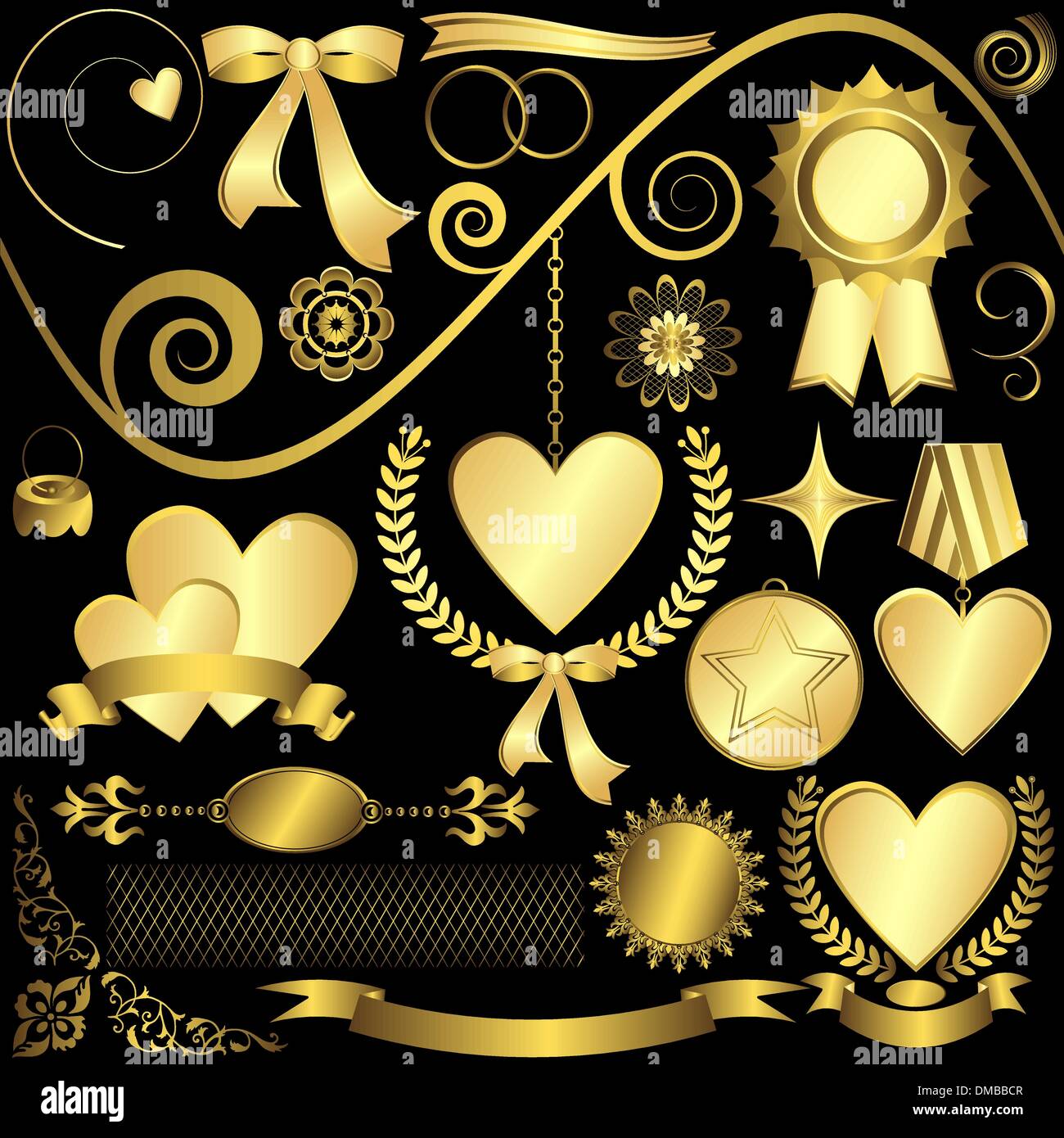 Golden hole Stock Vector Images - Alamy