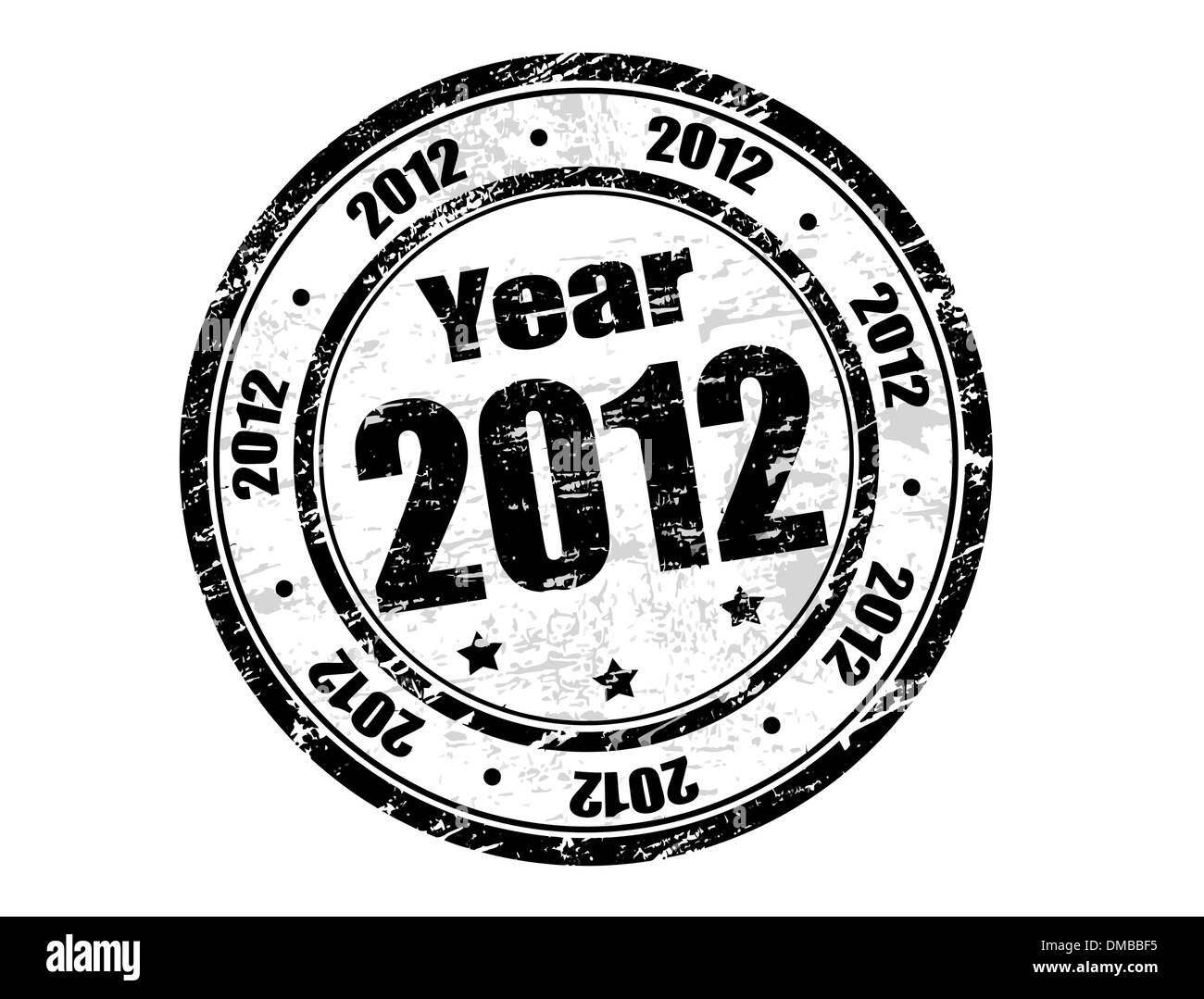 2012 year stamp Stock Vector Image & Art - Alamy