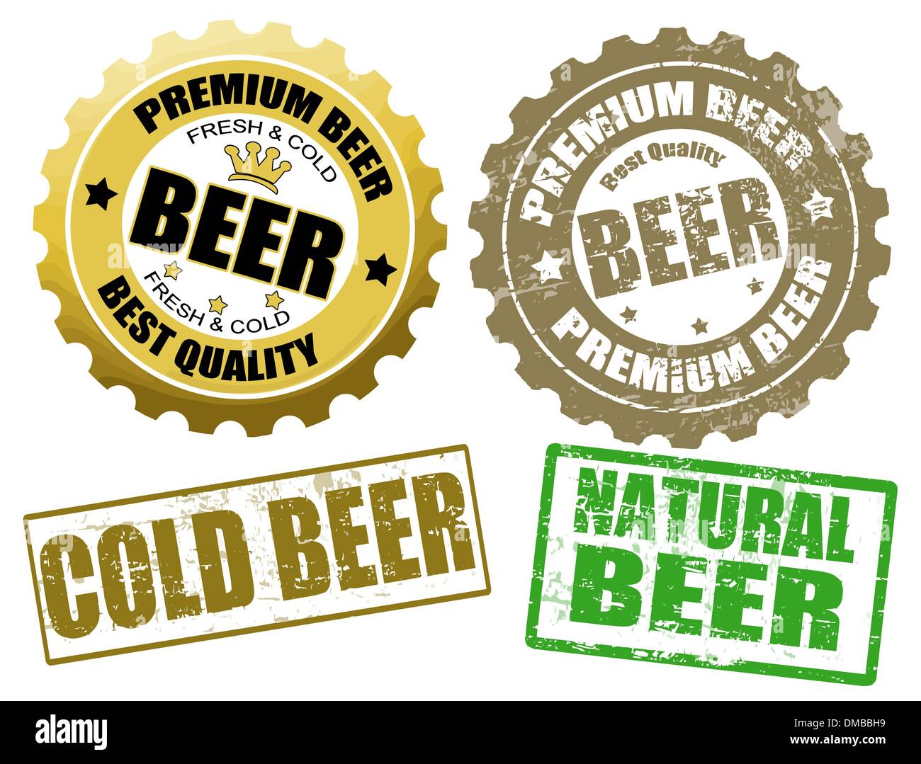 Beer Logo Stamps