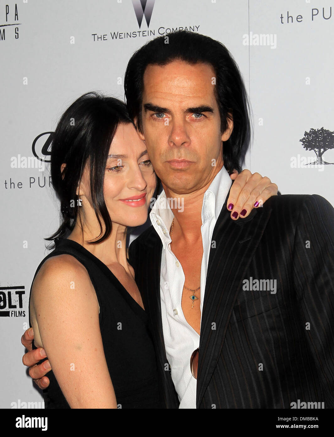 Susie Cave; Nick Cave premiere of 'Lawless' at ArcLight Cinemas ...