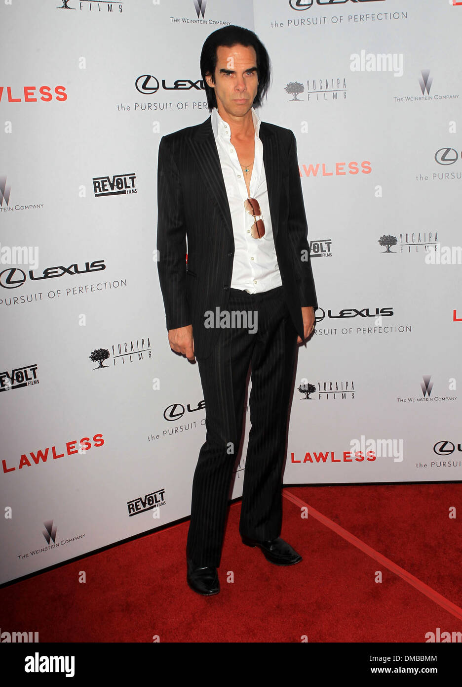 Nick cave premiere of lawless at hi-res stock photography and images ...