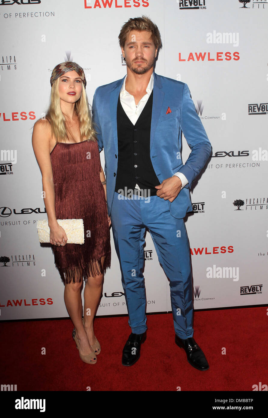 Chad Michael Murray Kenzie Dalton premiere of 'Lawless' at ArcLight ...