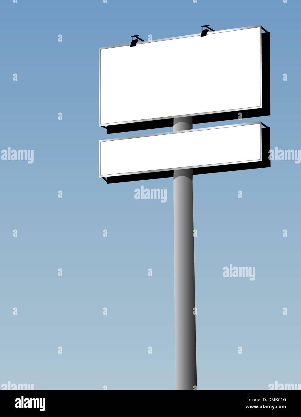 Billboard illustration Stock Vector Images - Alamy