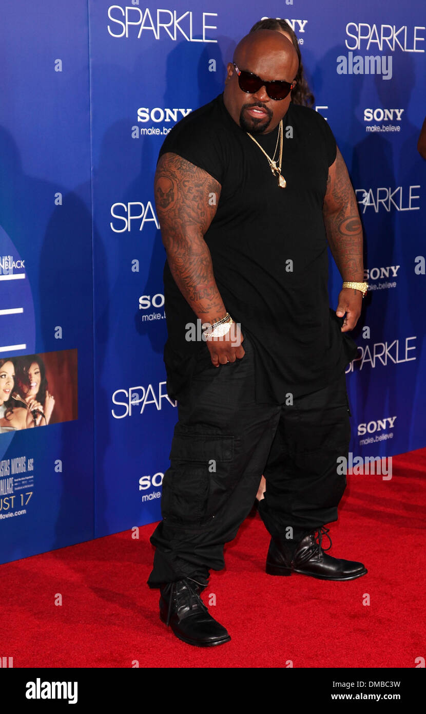 Cee-Lo Green Los Angeles Premiere of 'Sparkle' - Inside Arrivals Los ...