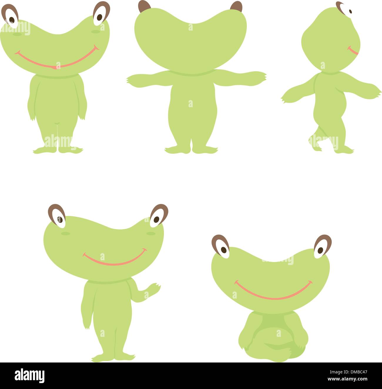Cartoon human animal characters Stock Vector Images - Alamy