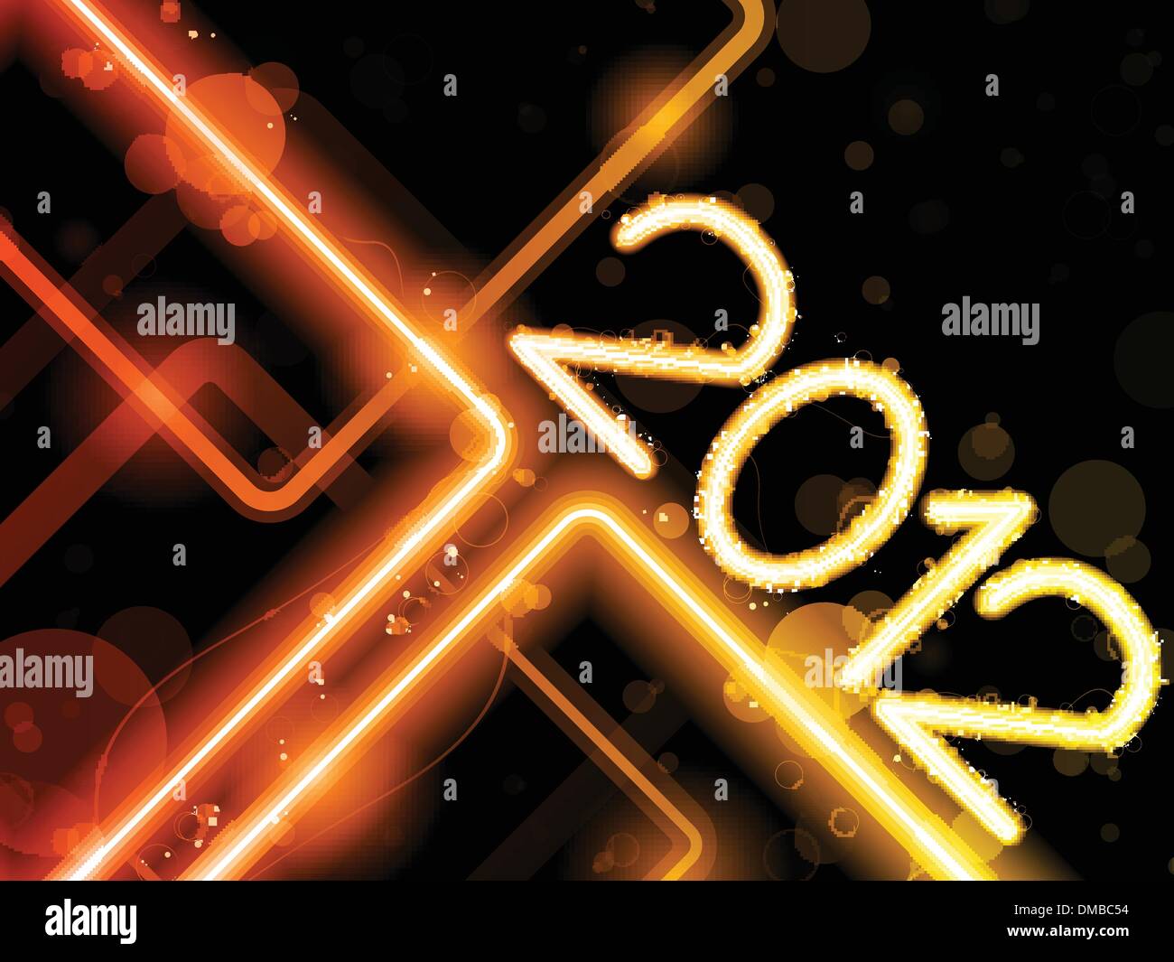 Neon yellow line art Stock Vector Images - Alamy