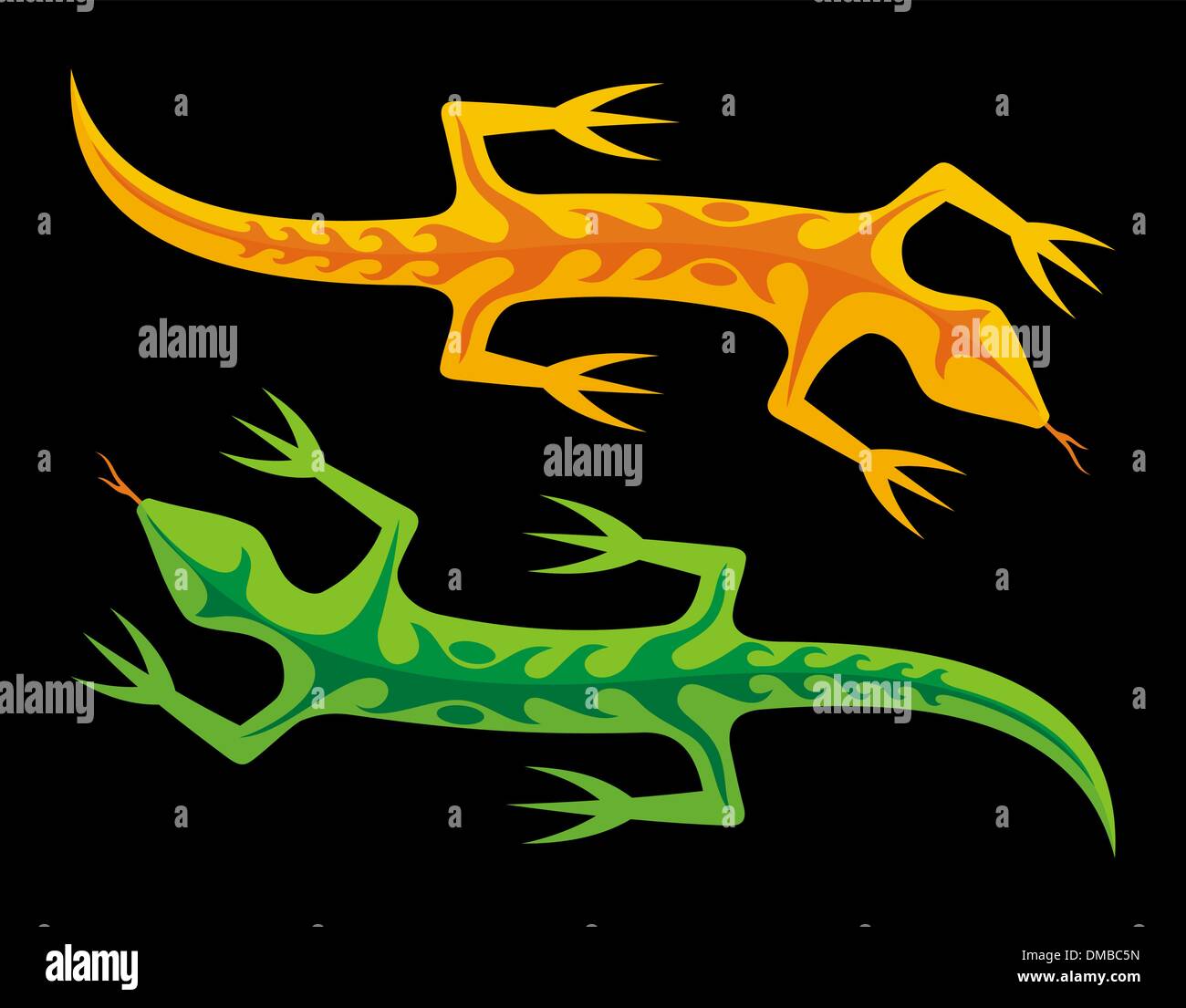 Orange black design Stock Vector Images - Alamy