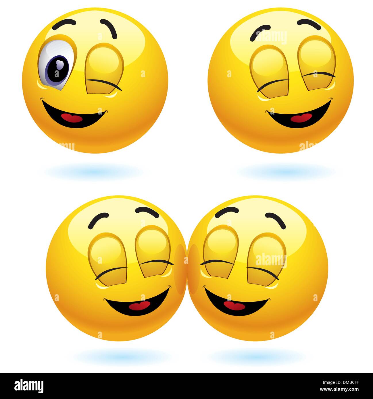 Smiley vector meeting hi-res stock photography and images - Alamy