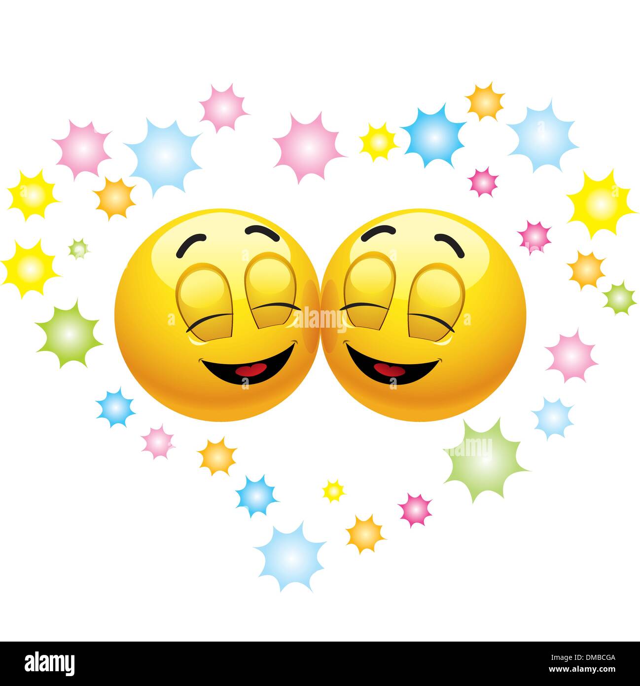 Smiley balls Stock Vector Images - Alamy