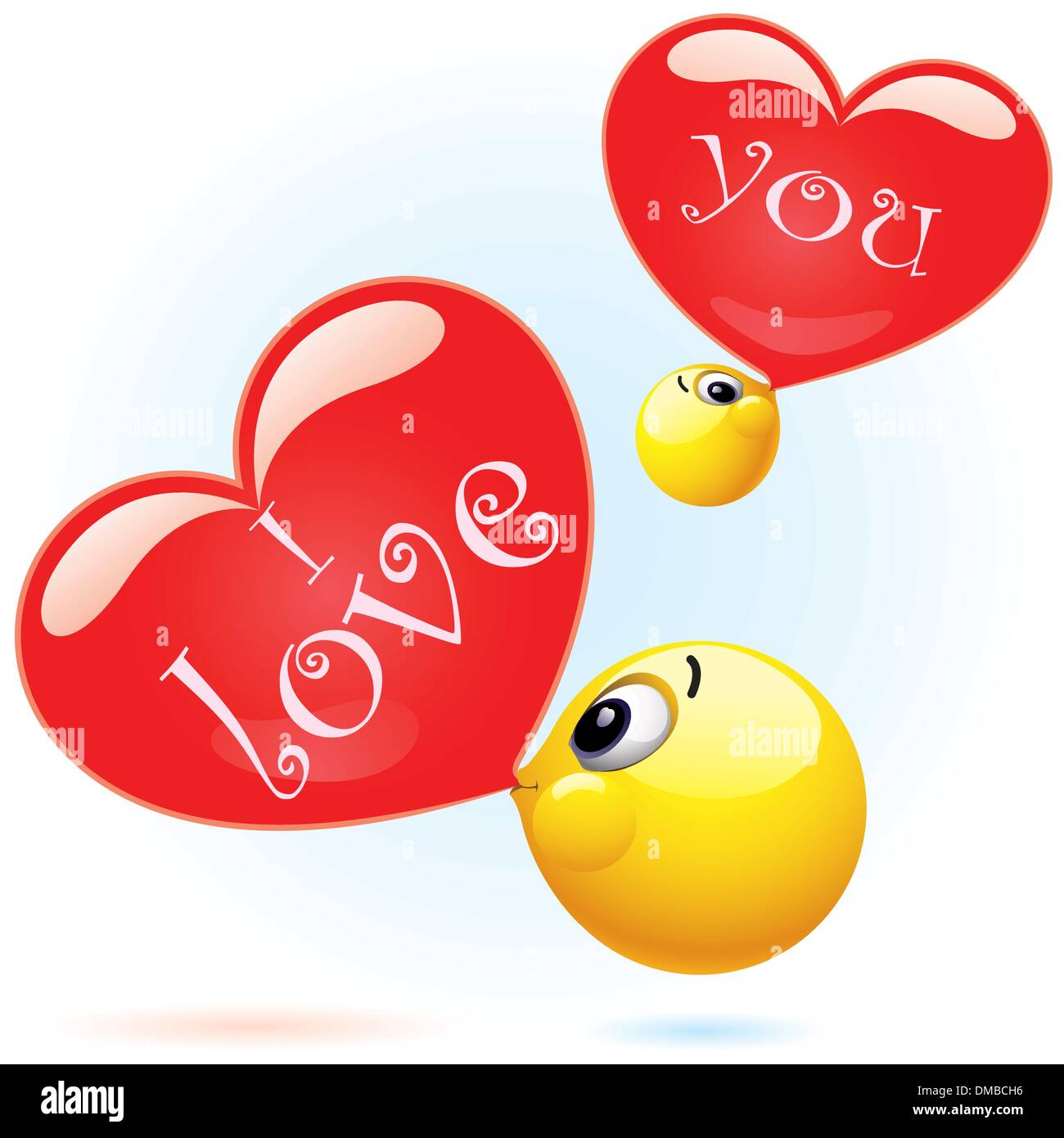 Smiley face balloon Cut Out Stock Images & Pictures - Alamy