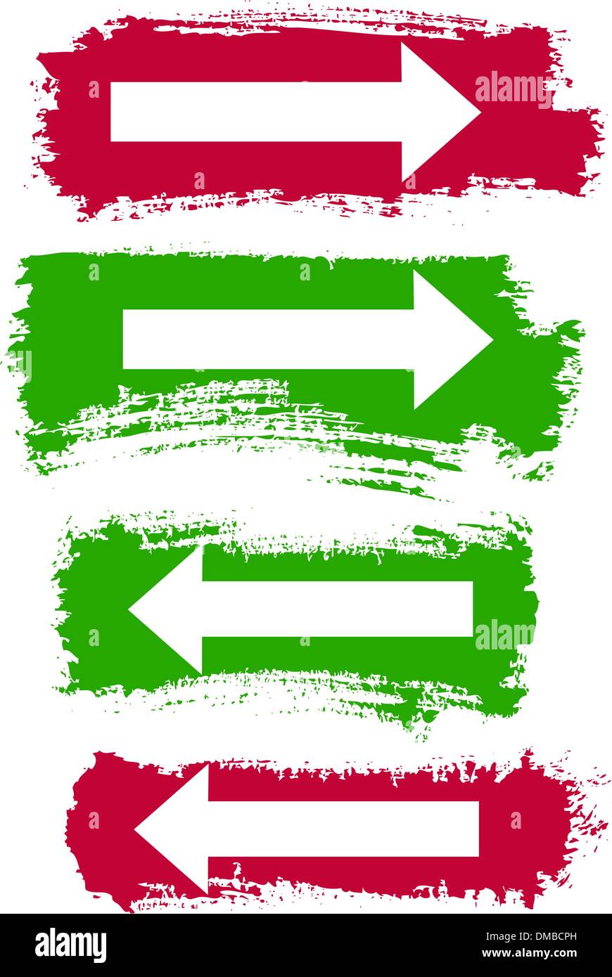 Red arrows pattern Stock Vector Images - Alamy