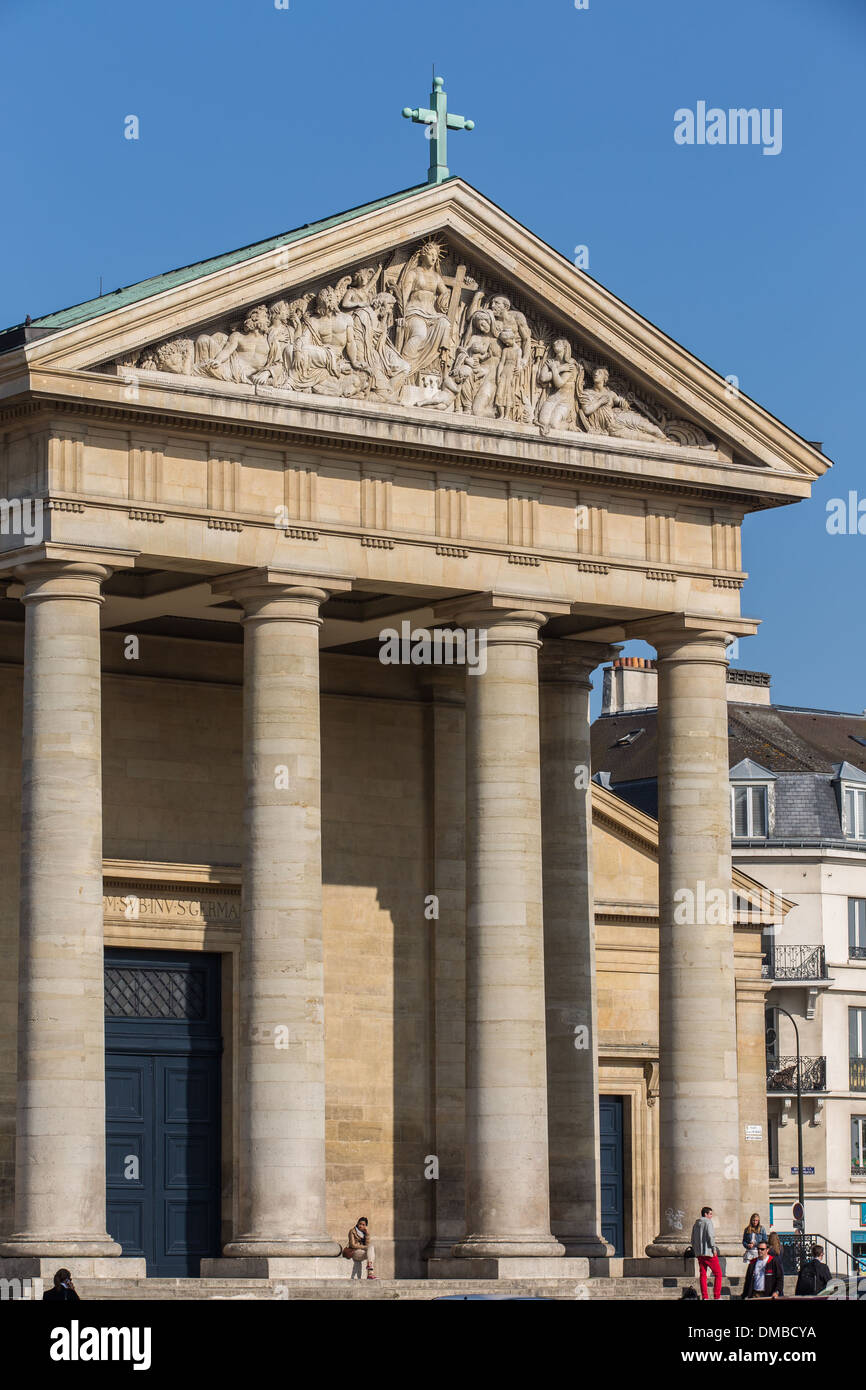 SAINT-GERMAIN CHURCH BUILT IN THE 19TH CENTURY IN A NEOCLASSICAL STYLE ...