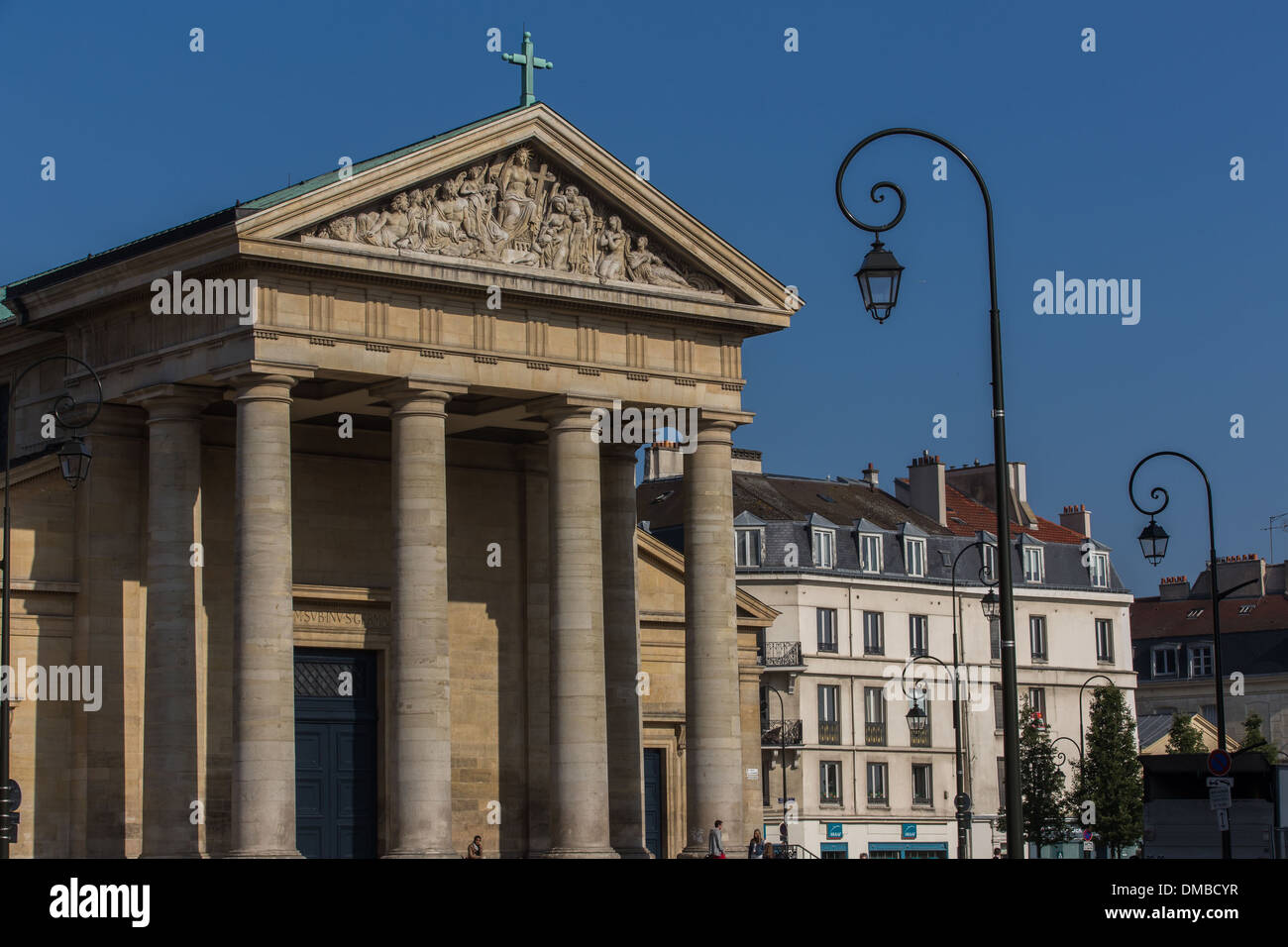 SAINT-GERMAIN CHURCH BUILT IN THE 19TH CENTURY IN A NEOCLASSICAL STYLE ...