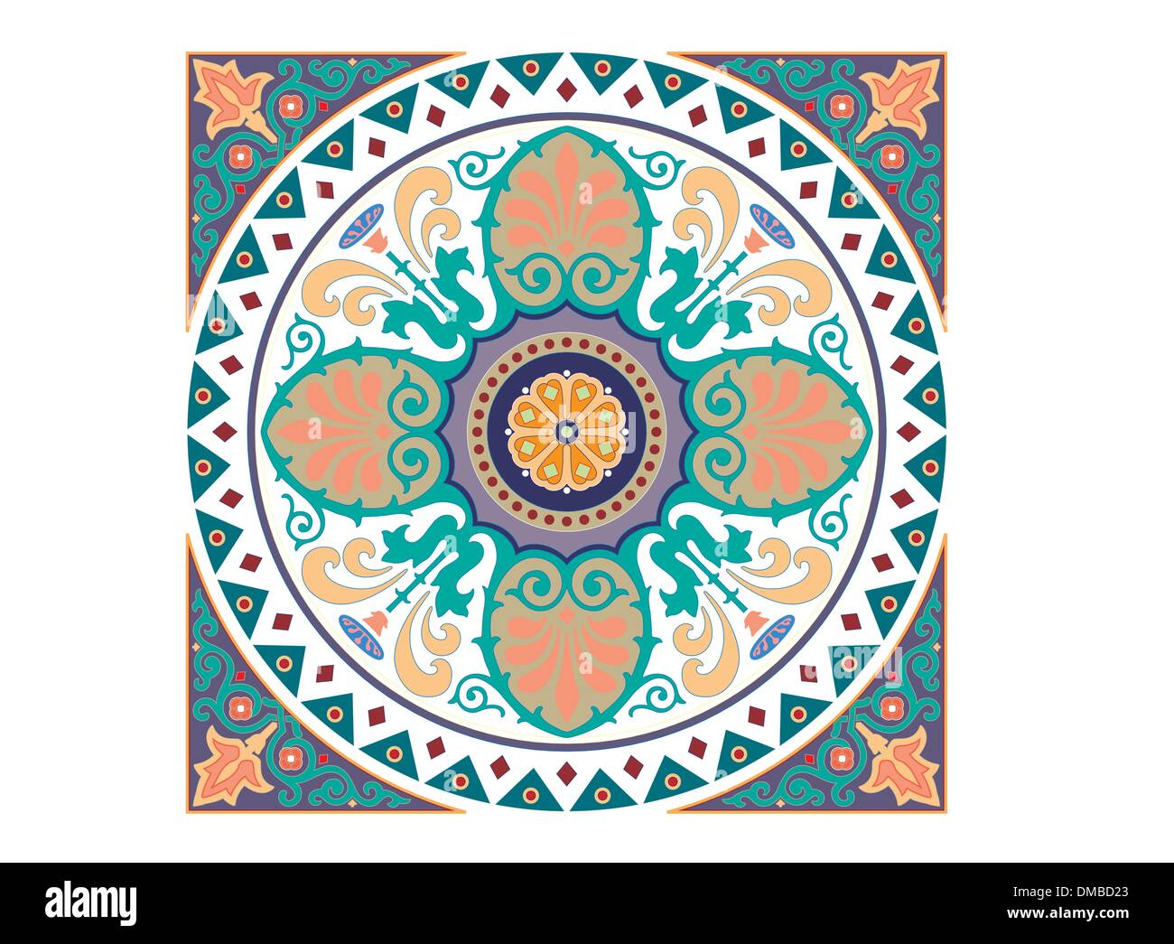 Arabic motif Stock Vector Images - Alamy