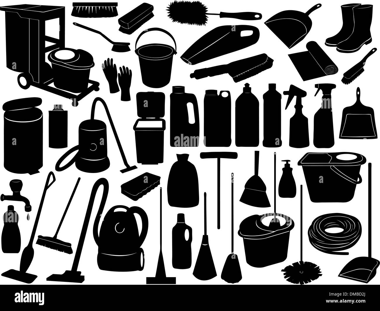 Cleaning vector hi-res stock photography and images - Alamy