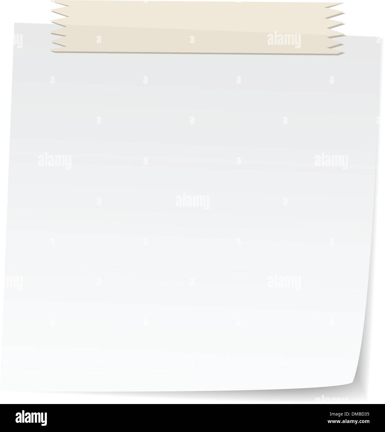 Attached with messages Stock Vector Images - Alamy