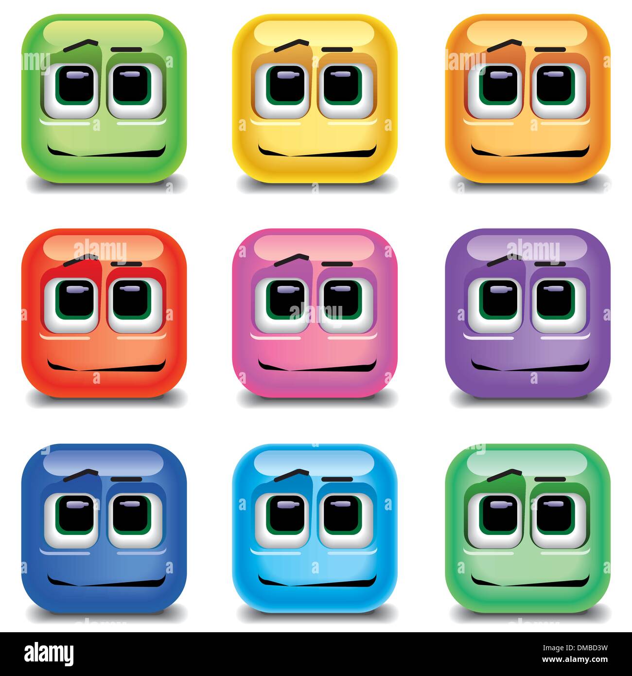 Basic square shape hi-res stock photography and images - Alamy