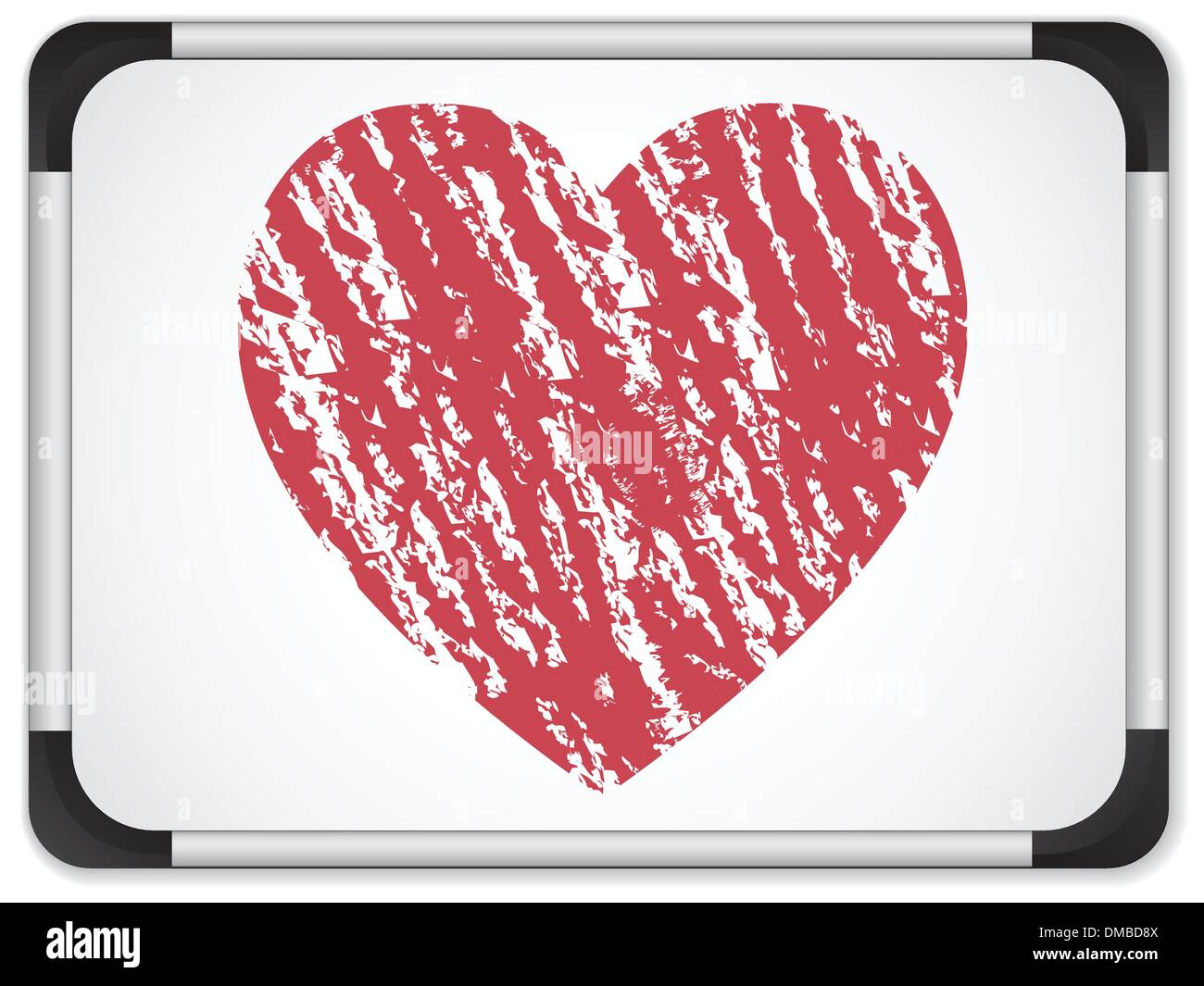 Valentines day written heart Stock Vector Images - Alamy