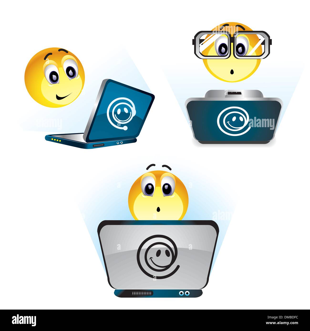 Studying e mail Stock Vector Images - Alamy