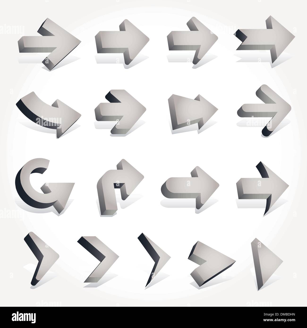 vector arrows set Stock Vector Image & Art - Alamy