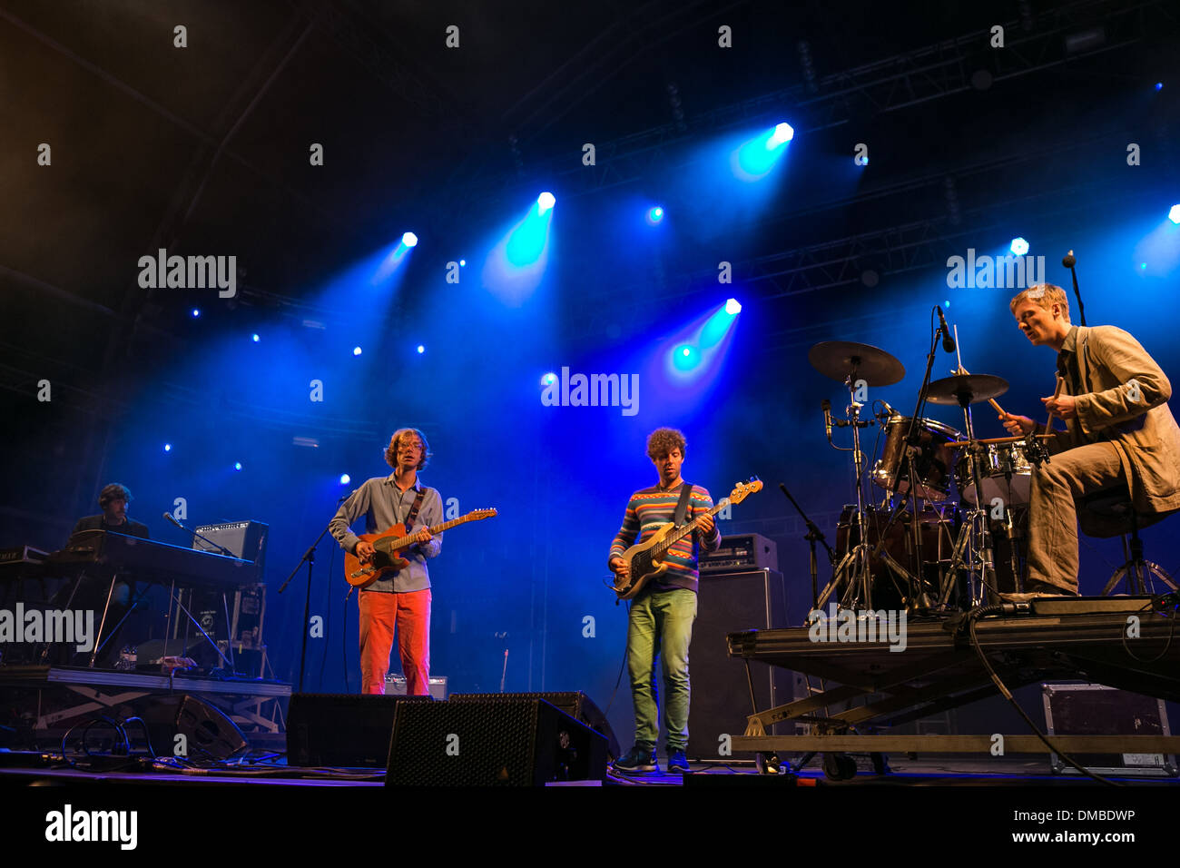 The whitest boy alive band hi-res stock photography and images - Alamy