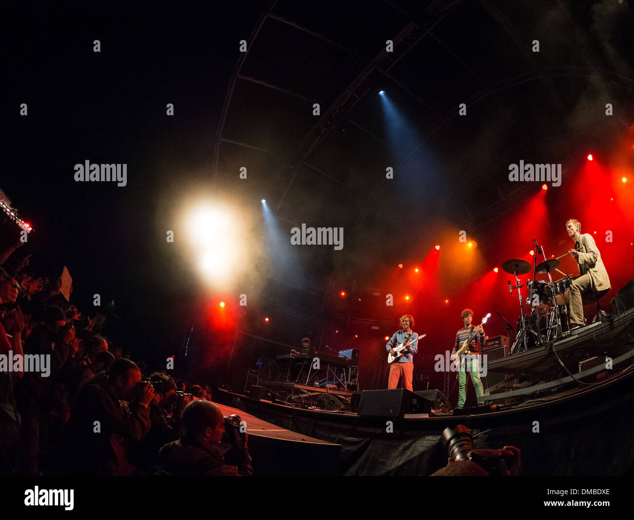 The whitest boy alive band hi-res stock photography and images - Alamy