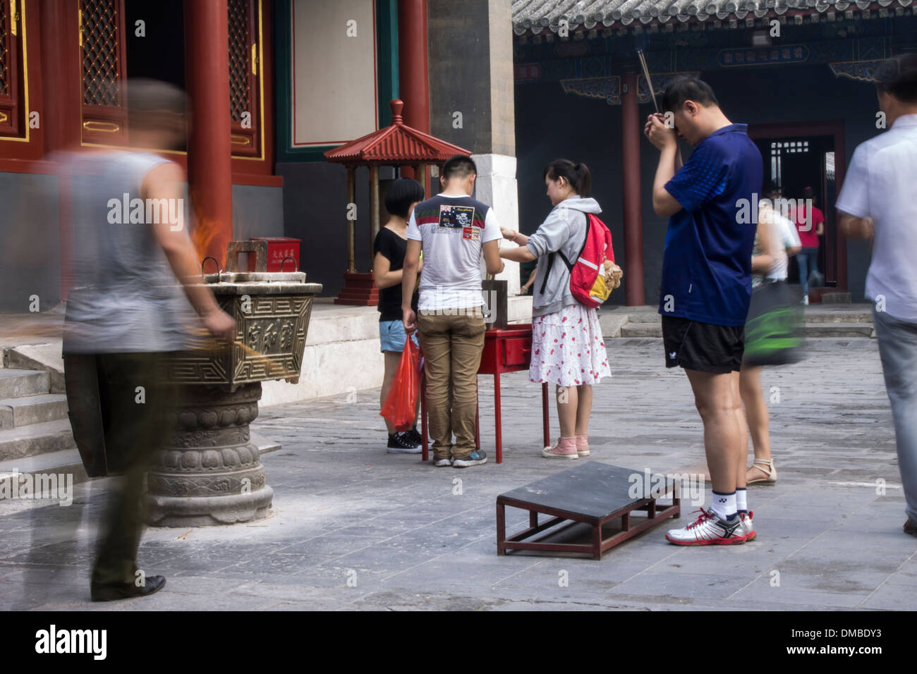 Time stands still while in prayer Stock Photo - Alamy