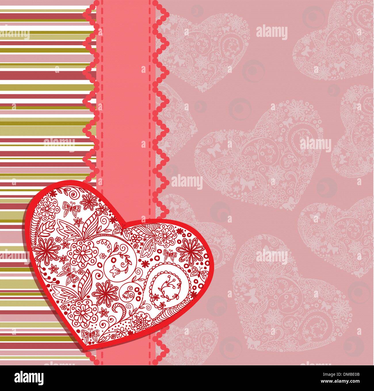 Wishes postcard Stock Vector Images - Alamy