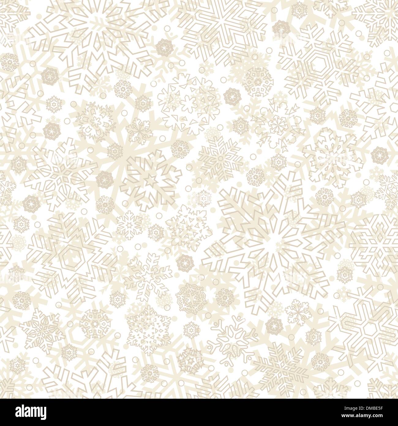 Snowflakes pattern vector seamless hi-res stock photography and images ...