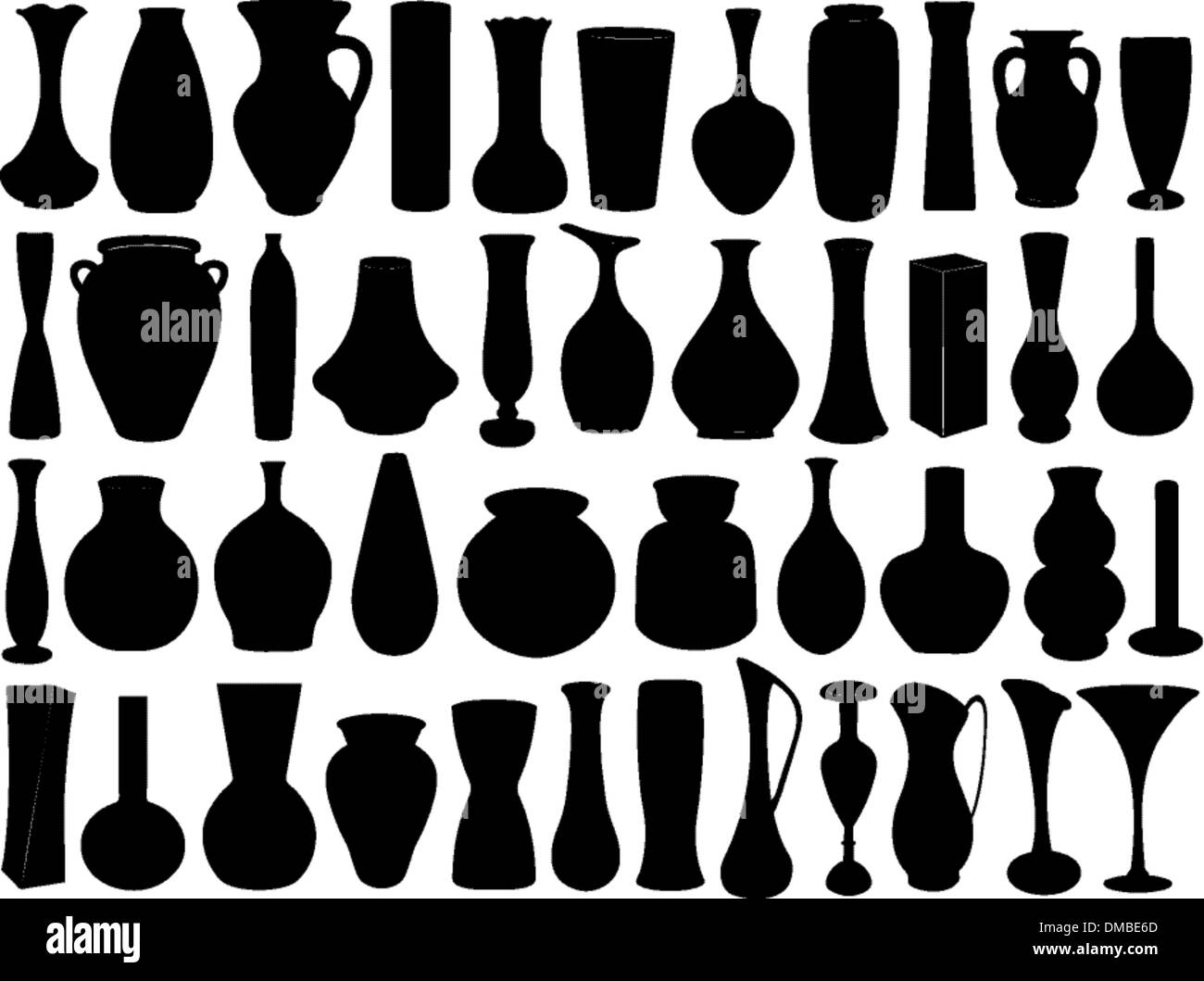 Artistic pottery vase Stock Vector Images - Alamy