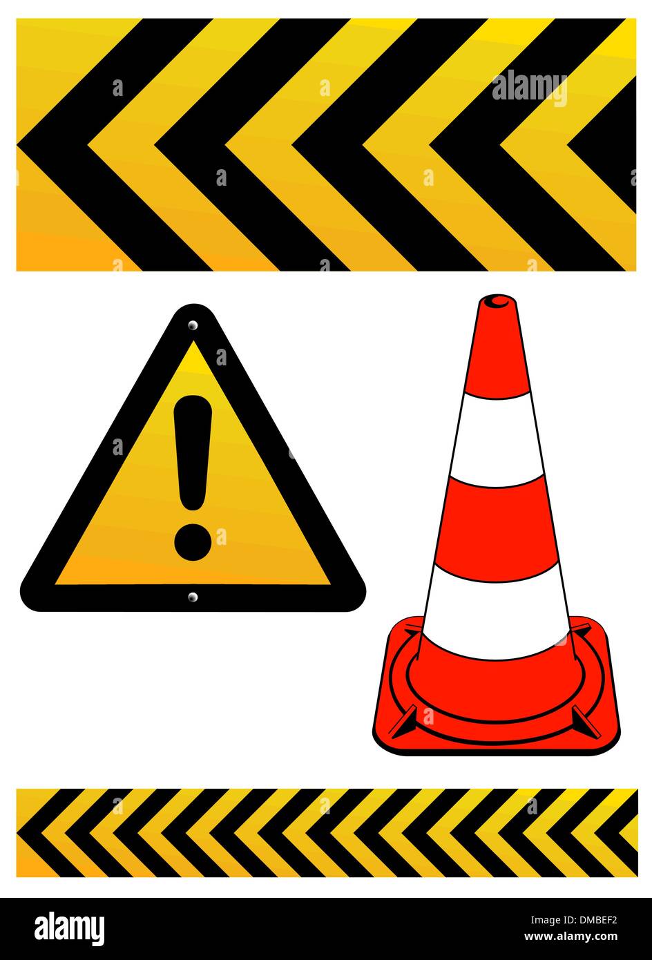 Danger not cross barrier sign hi-res stock photography and images - Alamy