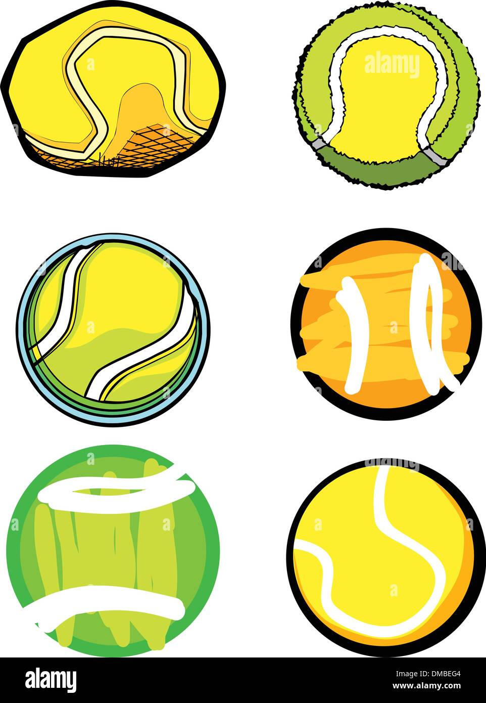 Tennis Ball Vector Images Stock Vector Image & Art - Alamy
