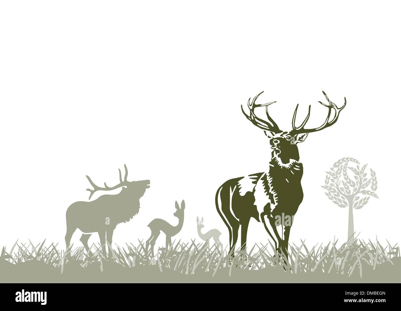 Animal and conservation Stock Vector Images - Alamy