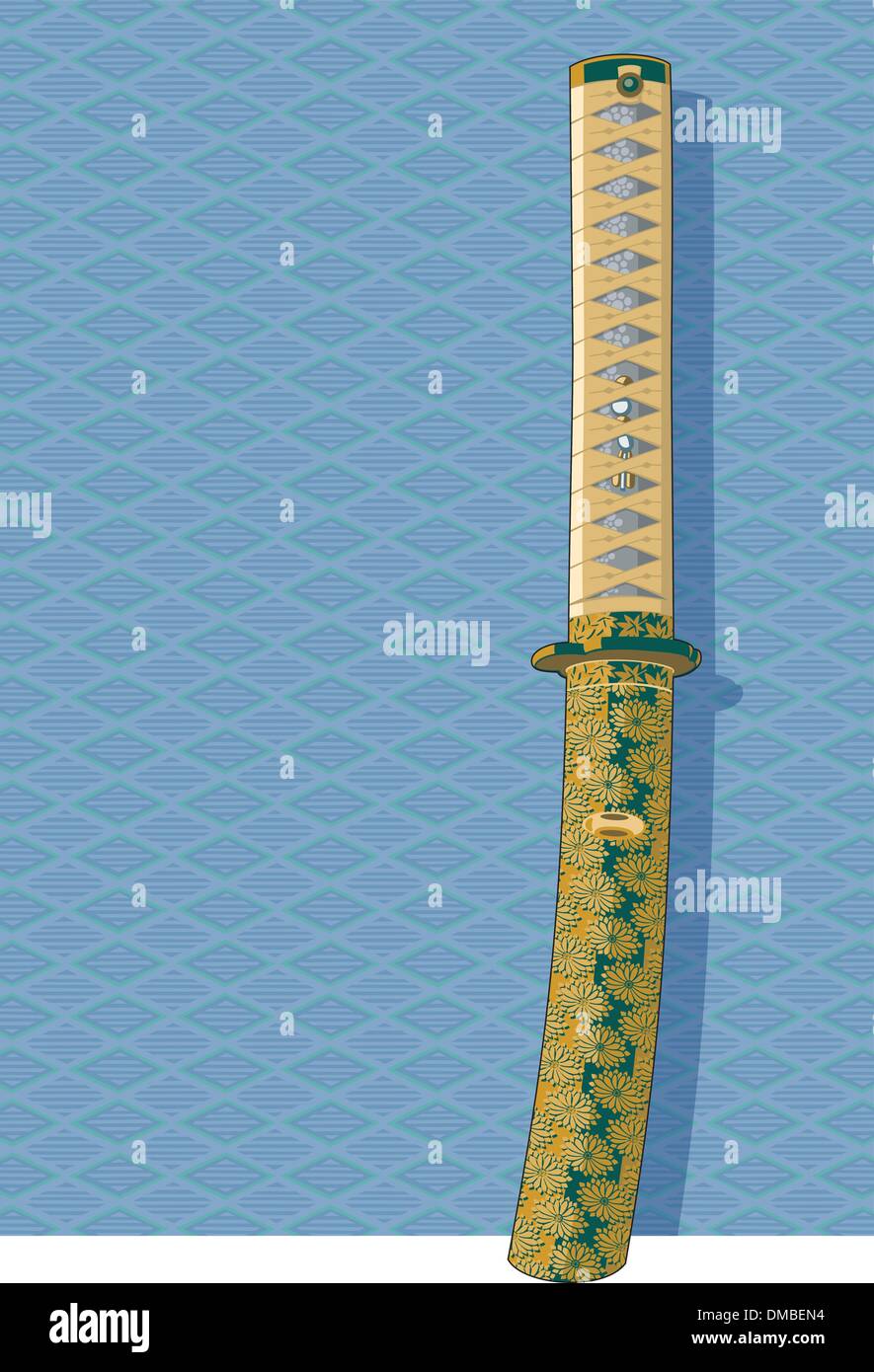 Katana vector vectors hi-res stock photography and images - Alamy