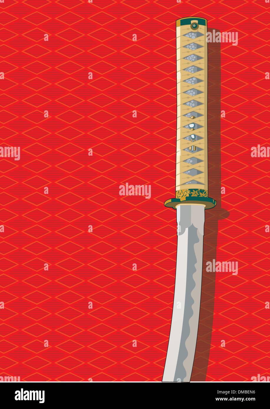 Katana vector vectors hi-res stock photography and images - Alamy